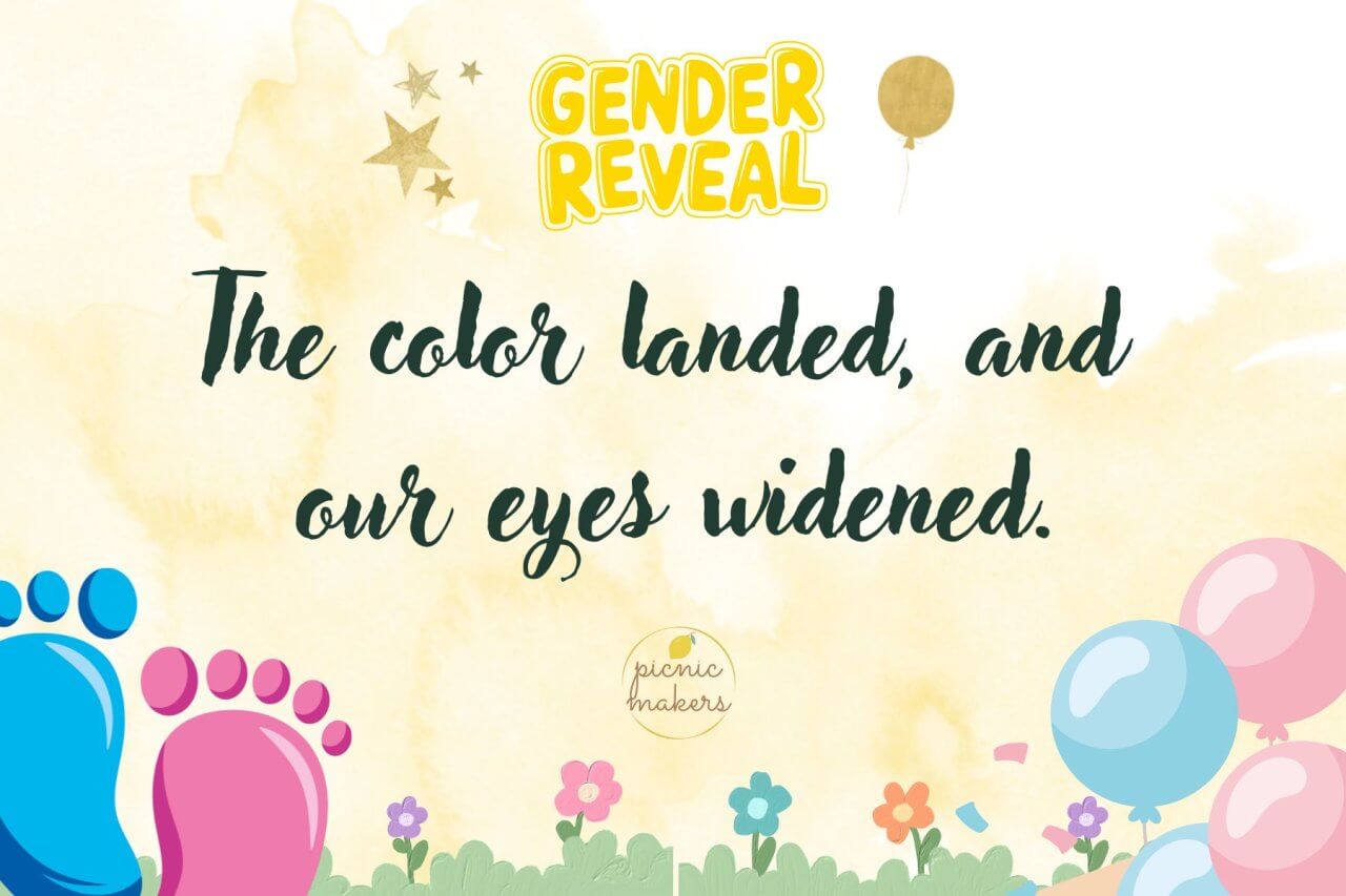 150 Heartfelt Gender Reveal Quotes | Picnic Makers
