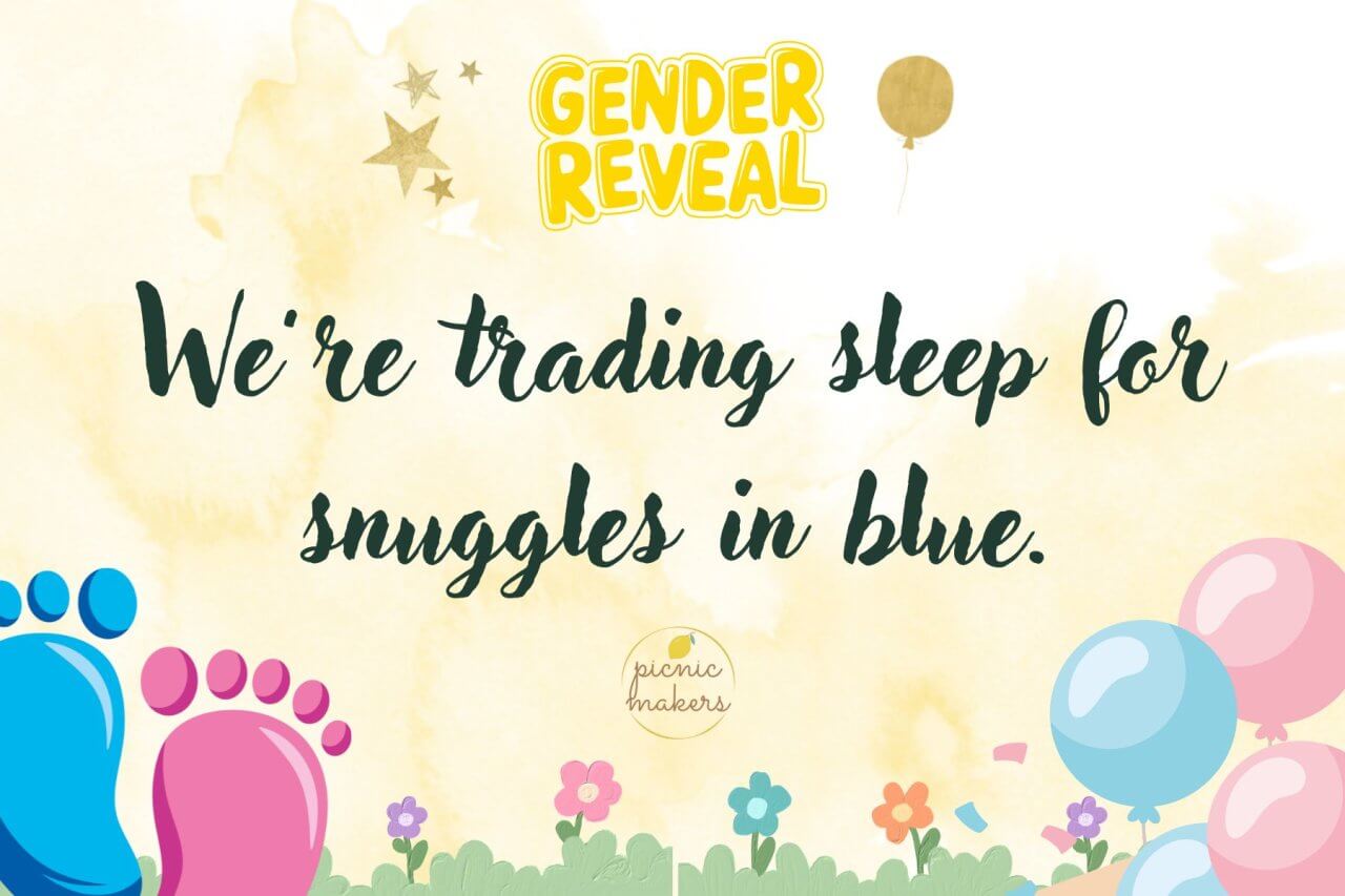 150 Heartfelt Gender Reveal Quotes | Picnic Makers